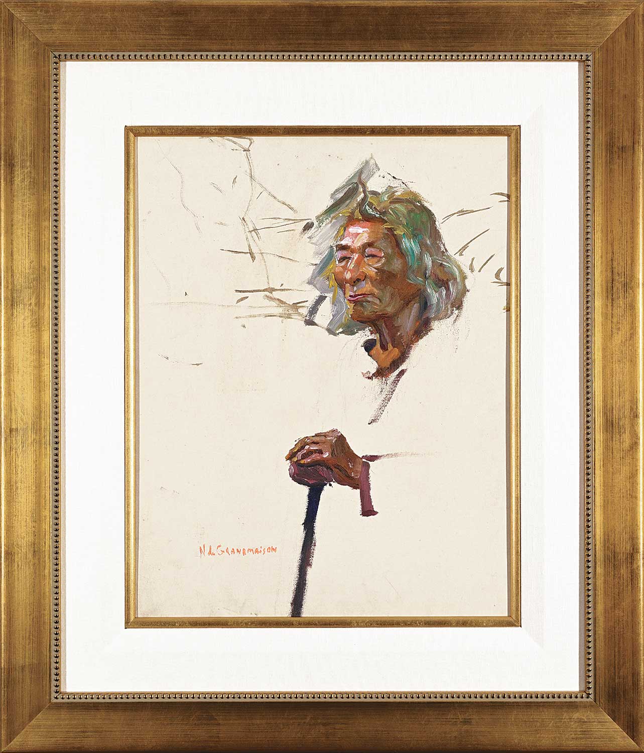 Lot #40 ~ Nicholas de Grandmaison - Dan Wildman Senior, Stoney, Morley ...