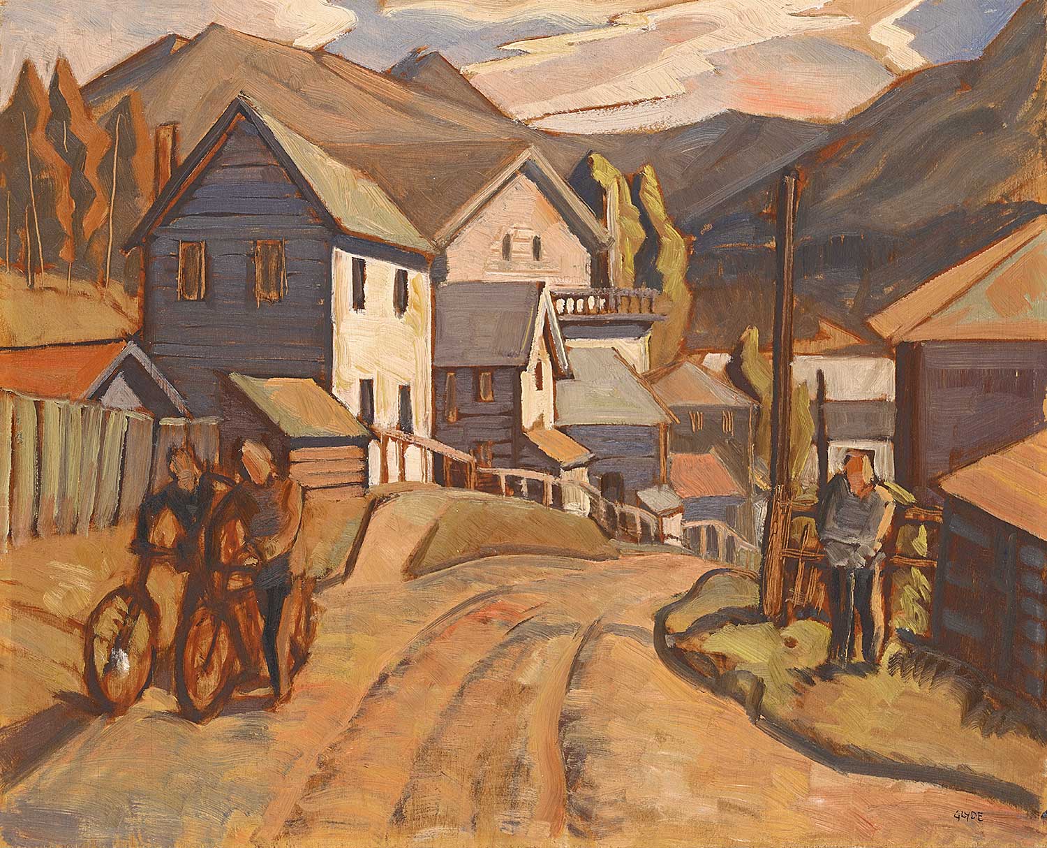 Lot #62 ~ Henry George Glyde - Road Below Rundle - Levis Auctions