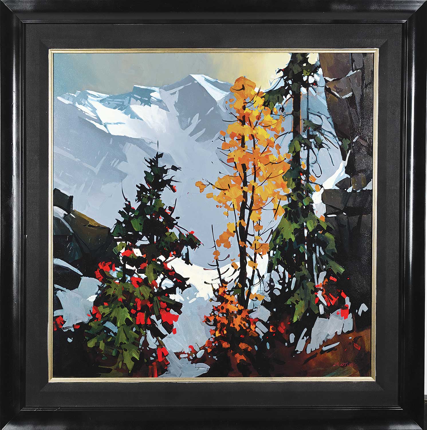 Lot #253 ~ Michael O'Toole - In the Shadows of the Tantilus - Levis ...