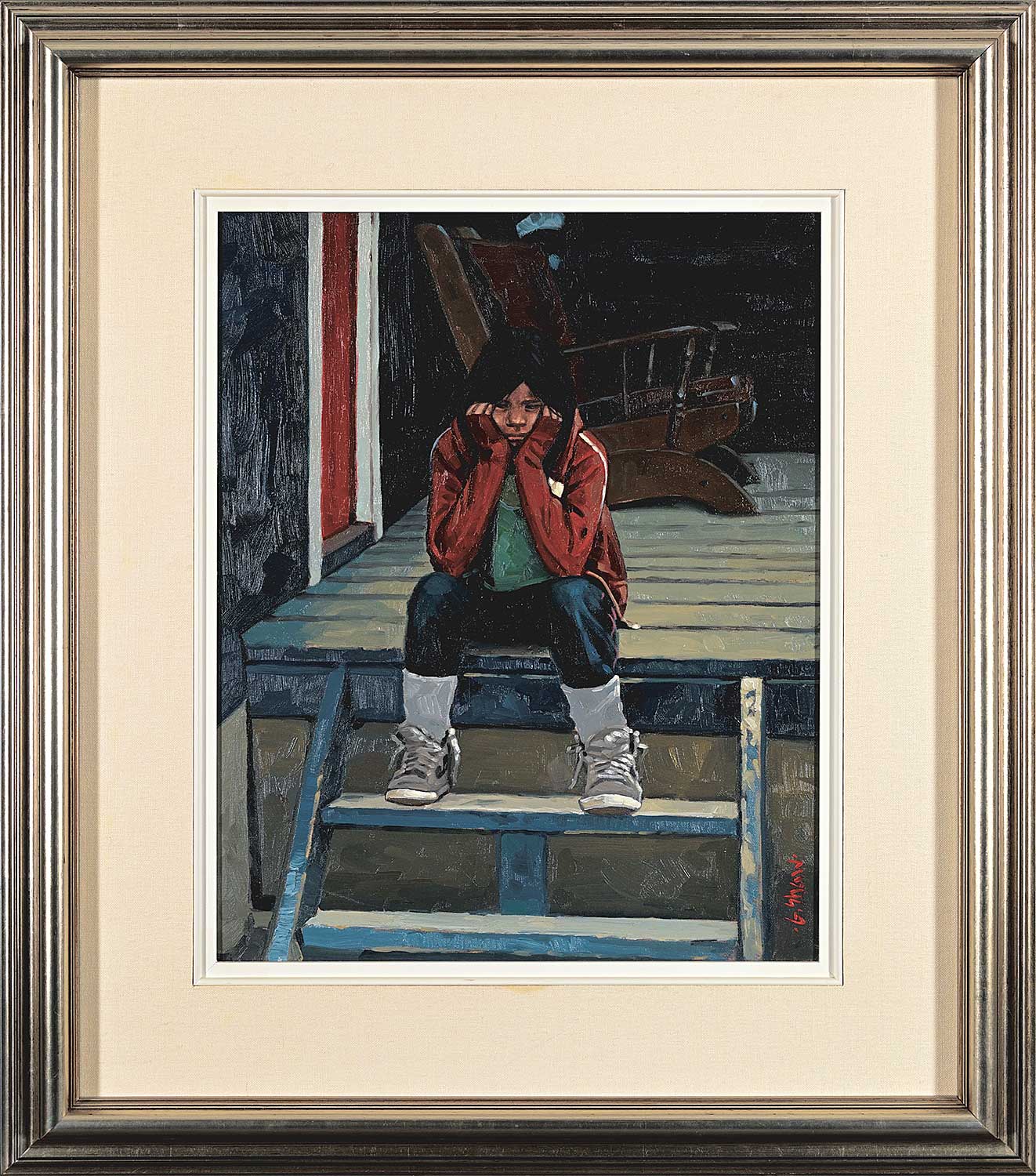 Lot #1346 ~ Graeme Shaw - When There Is Nothing To Do - Levis Auctions